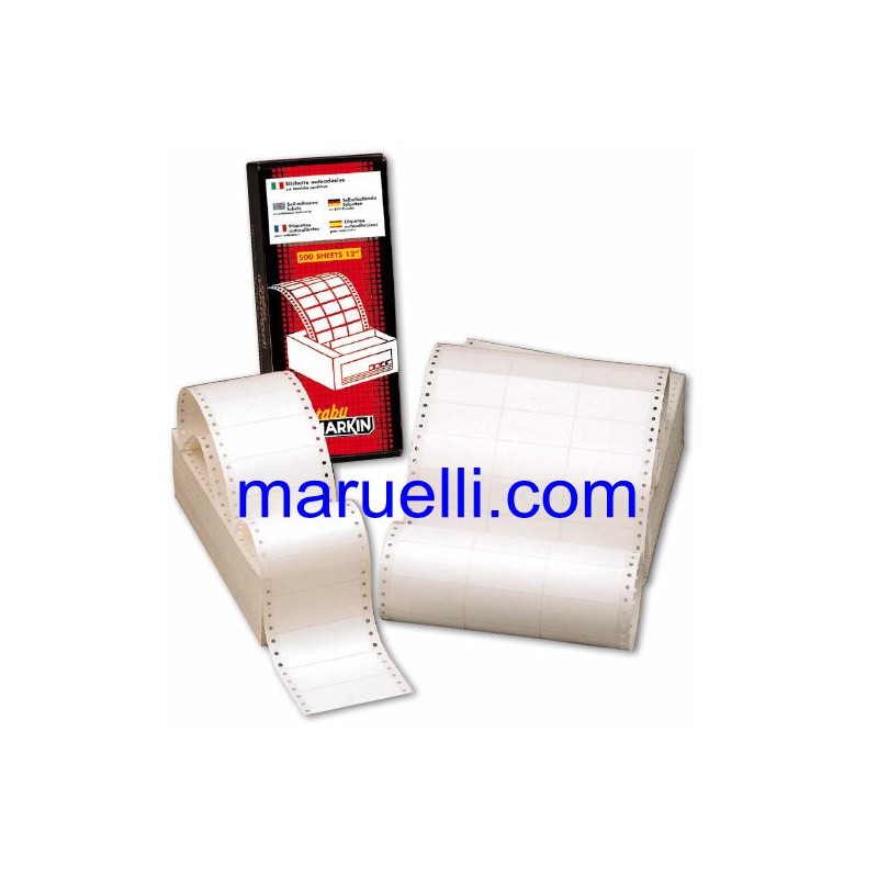 Etichette Su Modulo Continuo 3 File